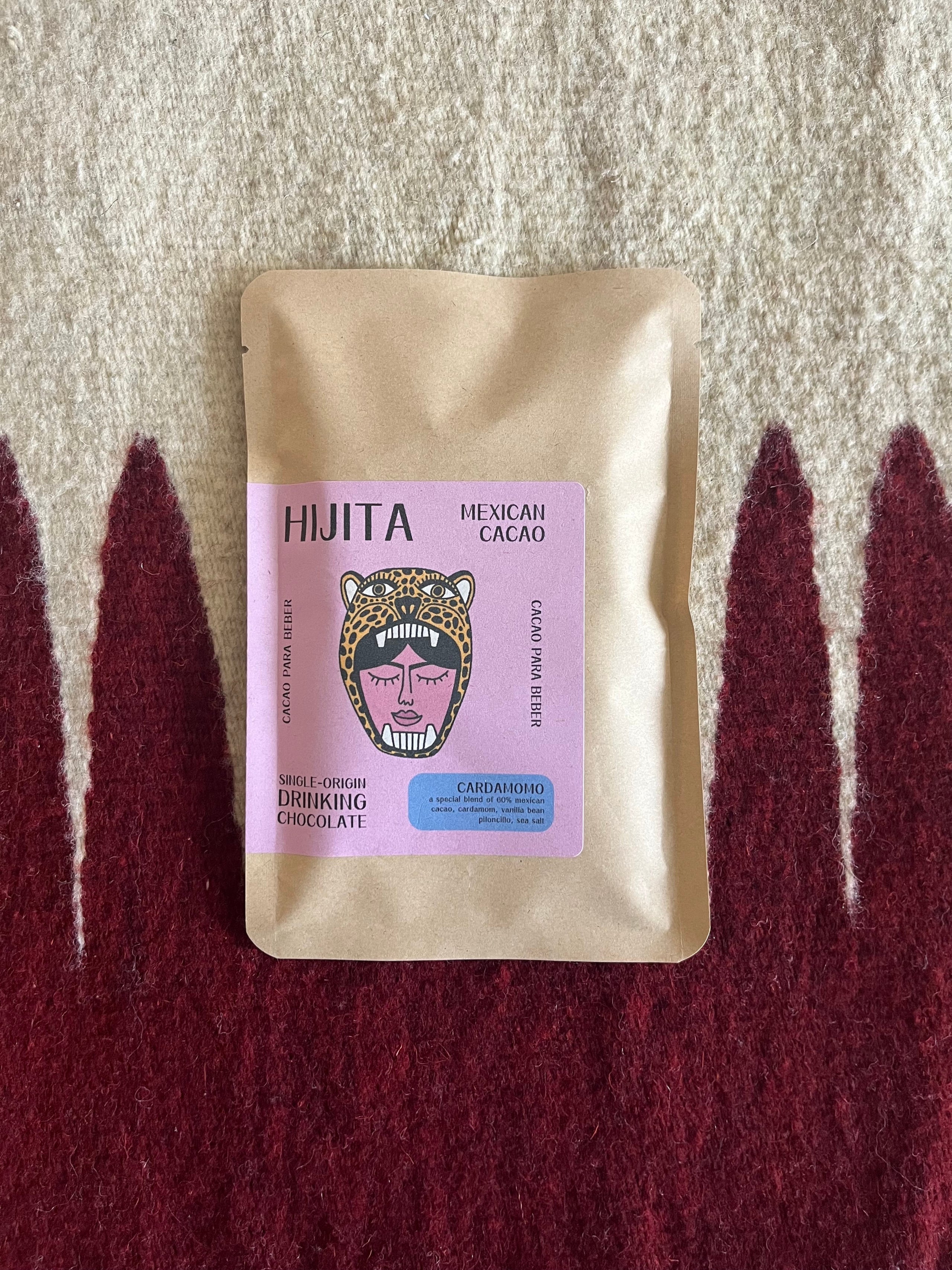 Cardamomo Drinking Chocolate: 60% Cacao with Cardamom | Hijita